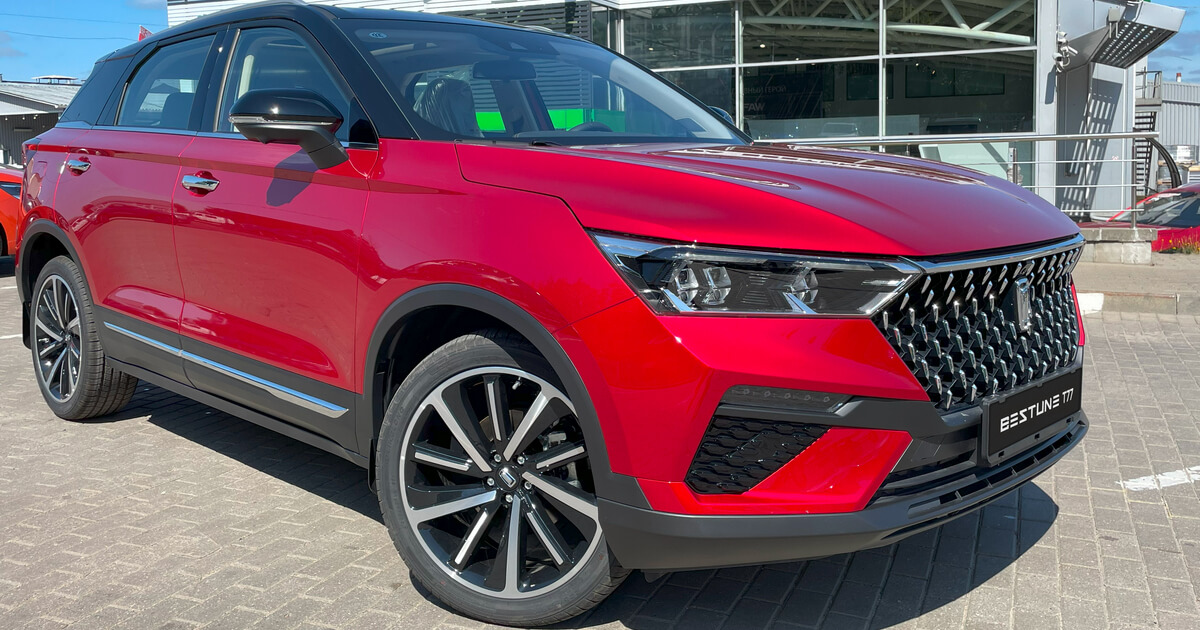 Яркий FAW Bestune T77 Black Edition уже в продаже — Автомобили FAW ...